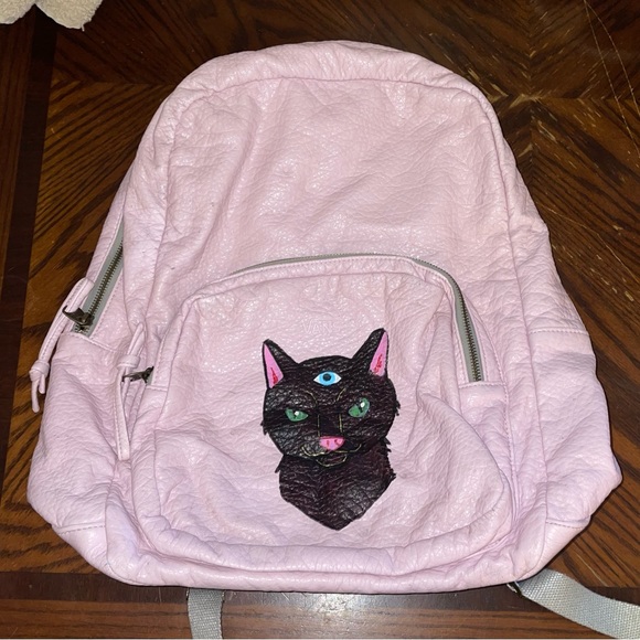 Bags | Third Eye Black Cat Backpack | Poshmark